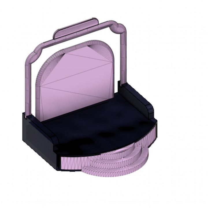 3D Printable PLAY MOBILE PODIUM SCENE by le -christ-off