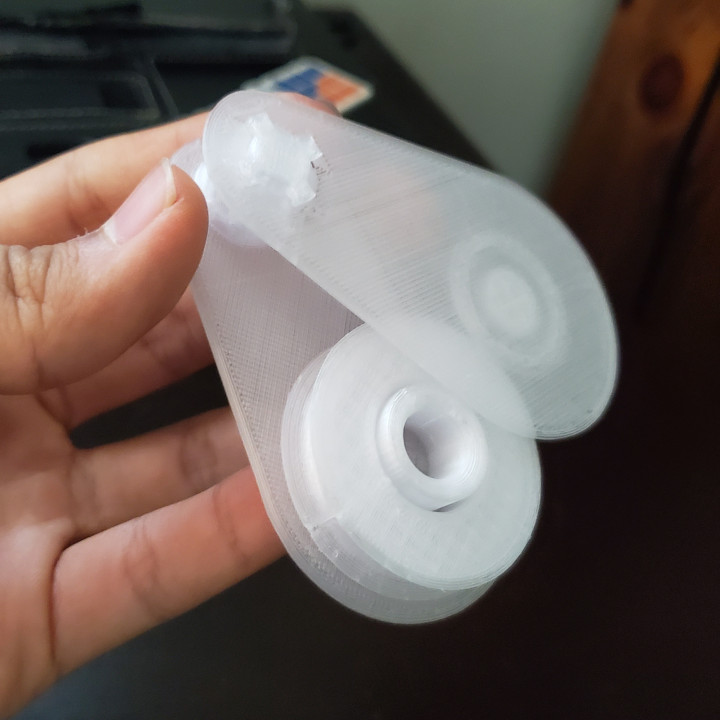 3D Printable Universal Cable Hanger Pulley Also for VR Ceiling Wires by ...