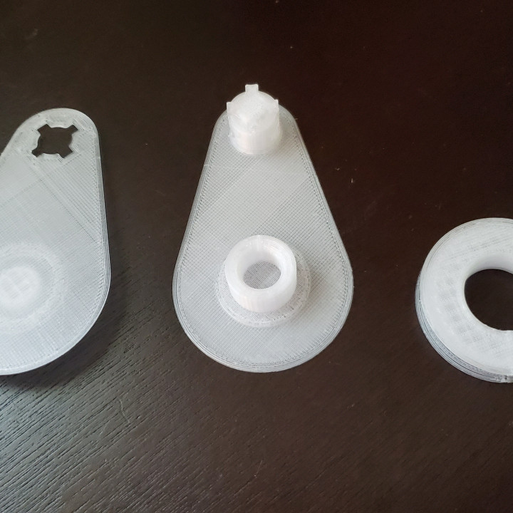 3D Printable Universal Cable Hanger Pulley Also for VR Ceiling Wires by ...