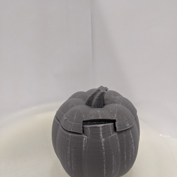 3D Printable Hollow Pumpkin for Tinkercad "carving" by Christopher A Shepp