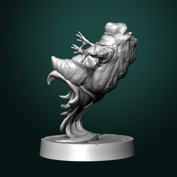 3D Printable Happy Slimer pre-supported FREE by White Werewolf Tavern