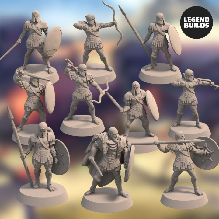 3D Printable Realm of Eros Army Bundle (10 miniatures)- 3D Printable ...