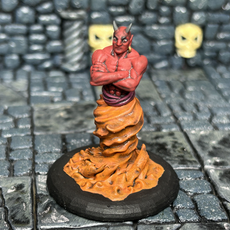 3D Printable Efreet by GloomyKidMinis