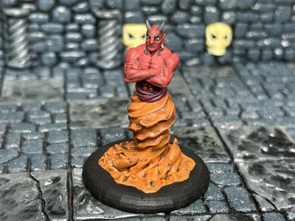 3D Printable Efreet by GloomyKidMinis