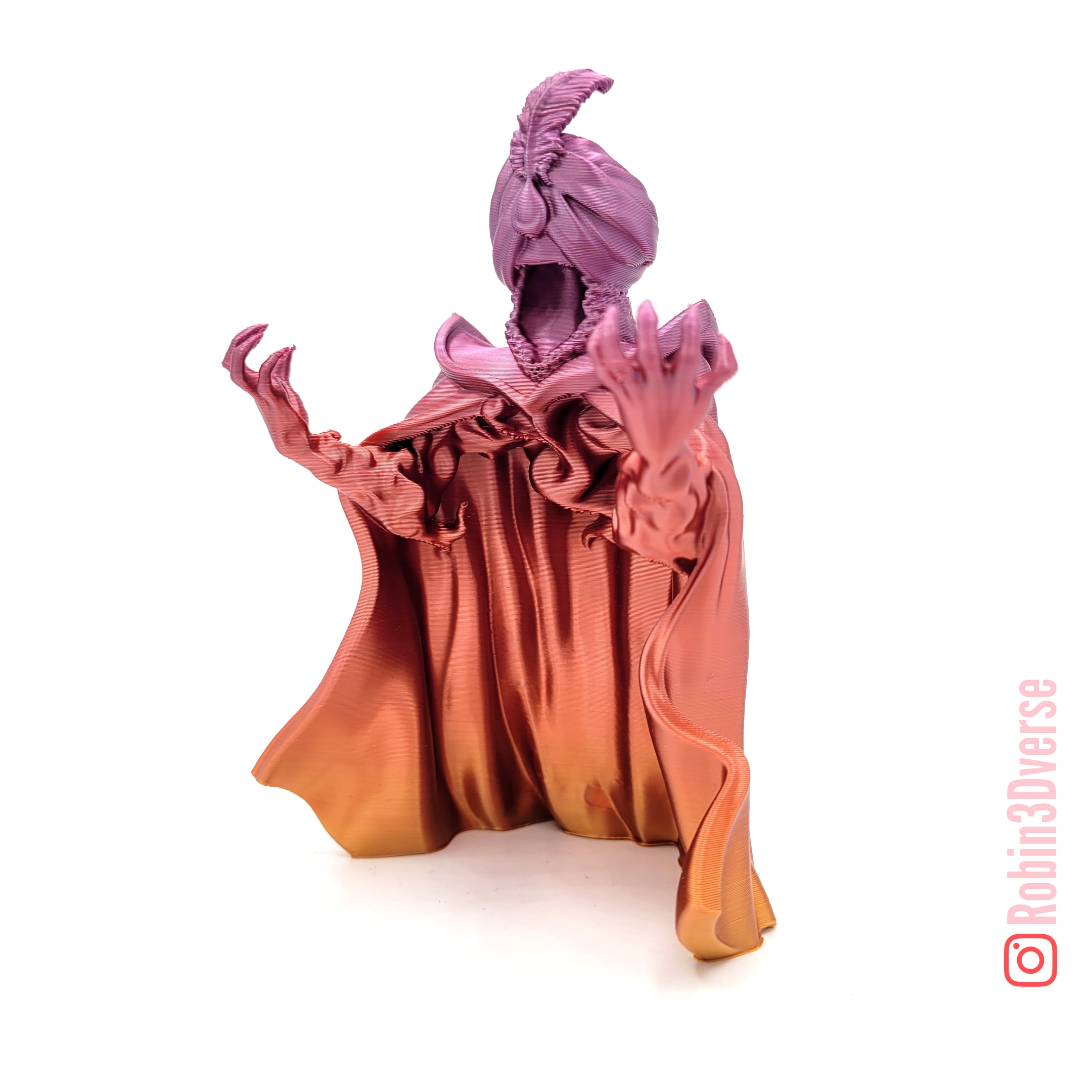 3D Printable Psychic Elemental (supportless) by GloomyKidMinis