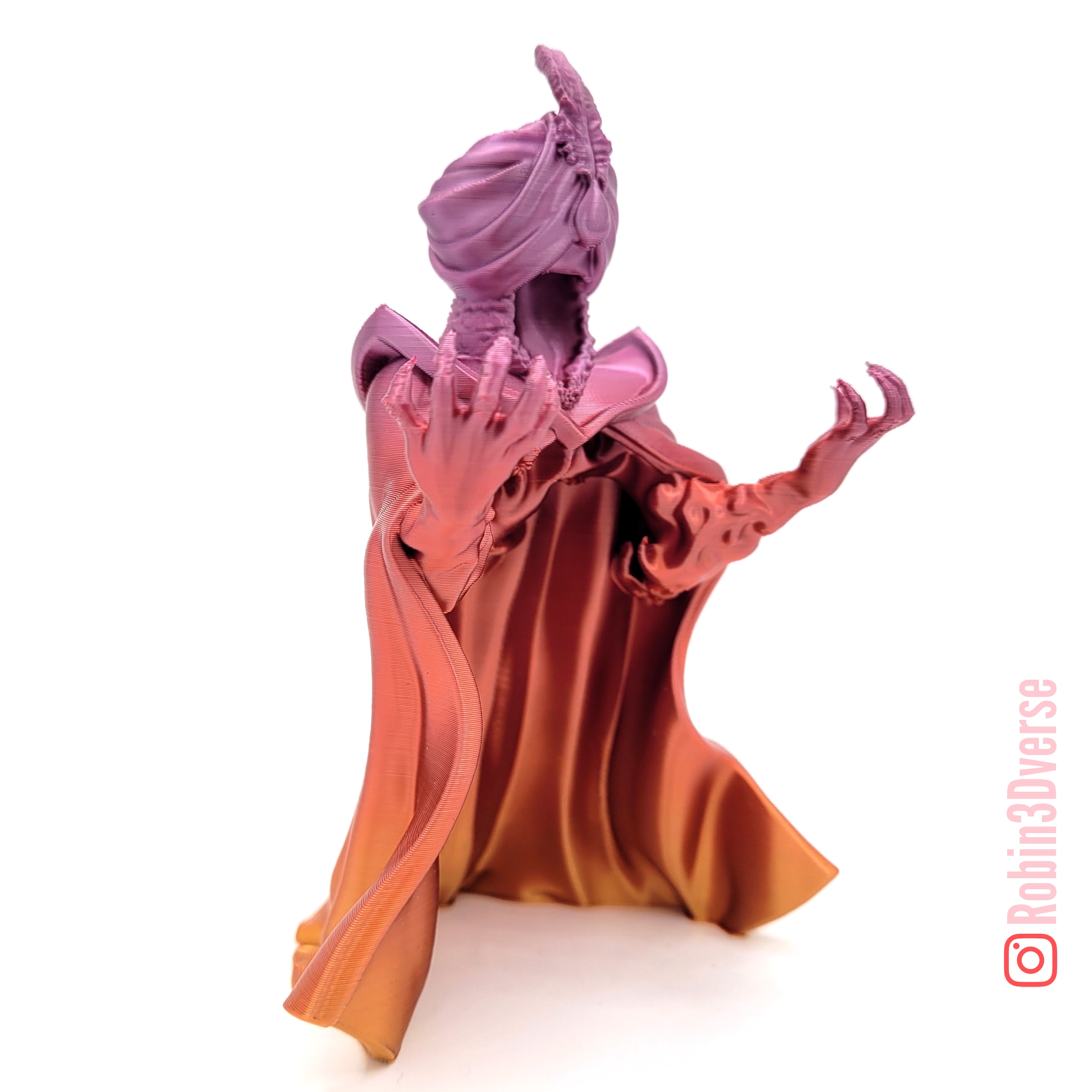 3D Printable Psychic Elemental (supportless) by GloomyKidMinis