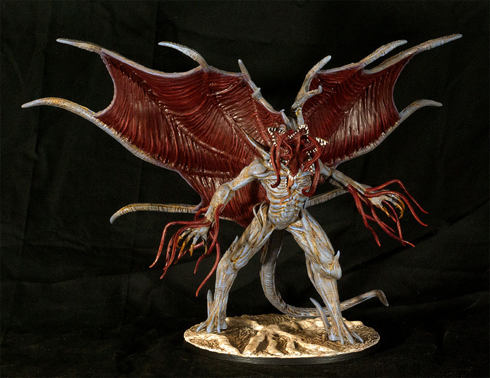 3D Printable Mind Flayer Dragon by Mini Monster Mayhem