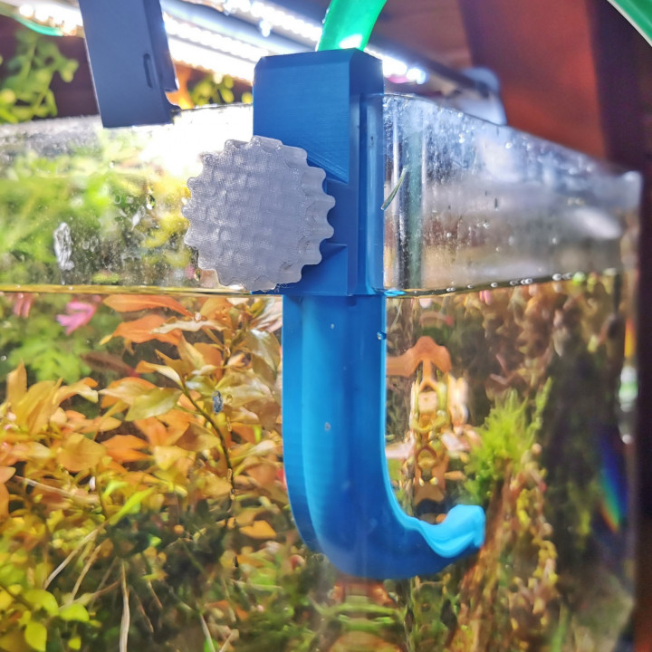 3D Printable Aquarium drainage/filling pal by Matthias N