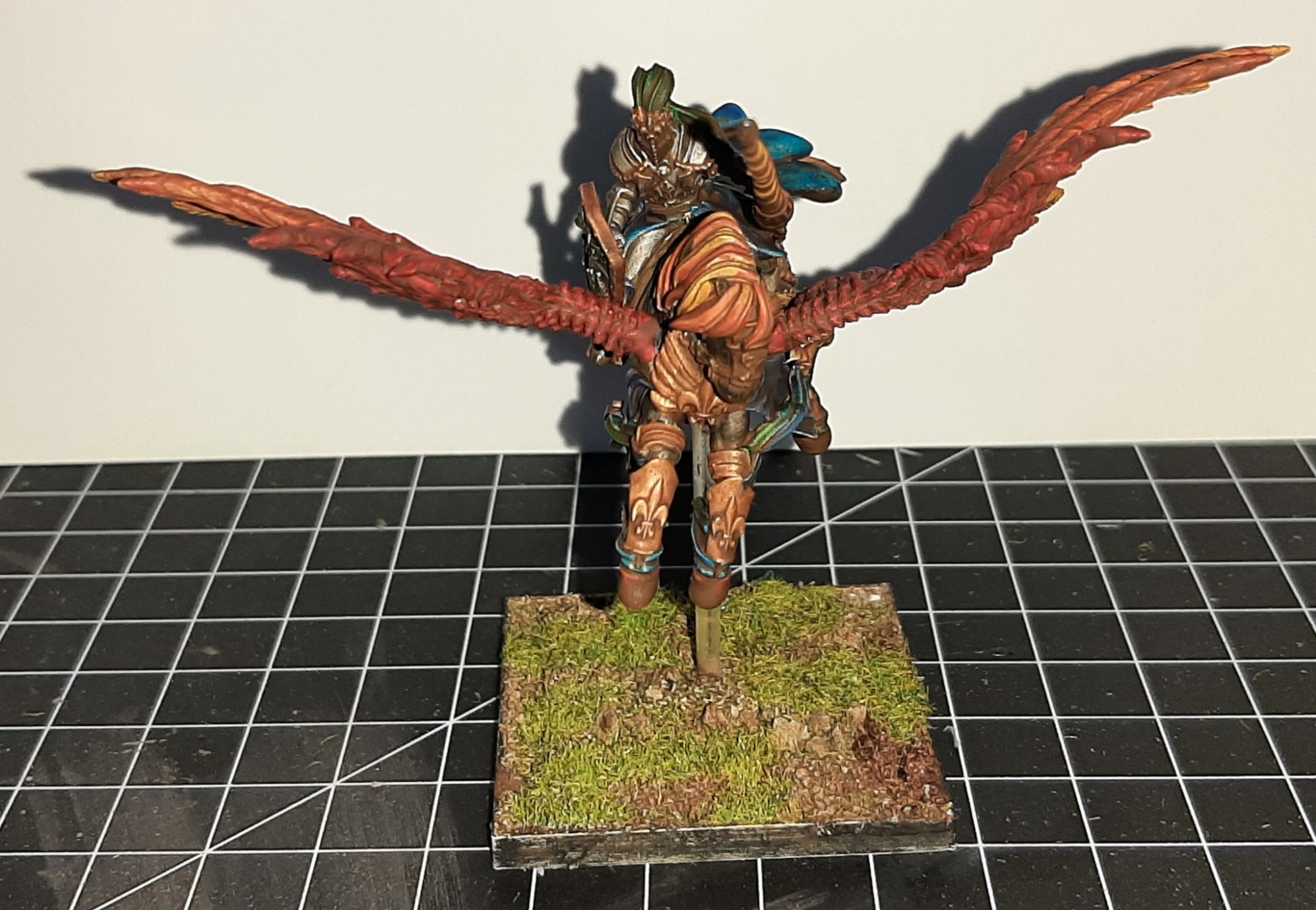 3D Printable DUKE ON PEGASUS by Raven Twin Miniatures
