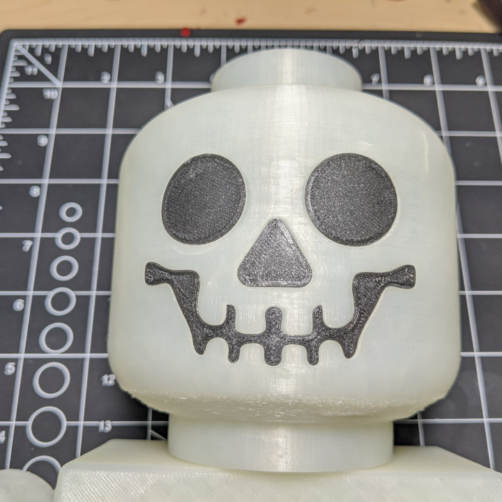 3D Printable Printable Face and Leg Stiffener kit For CLASSIC SKELETON ...