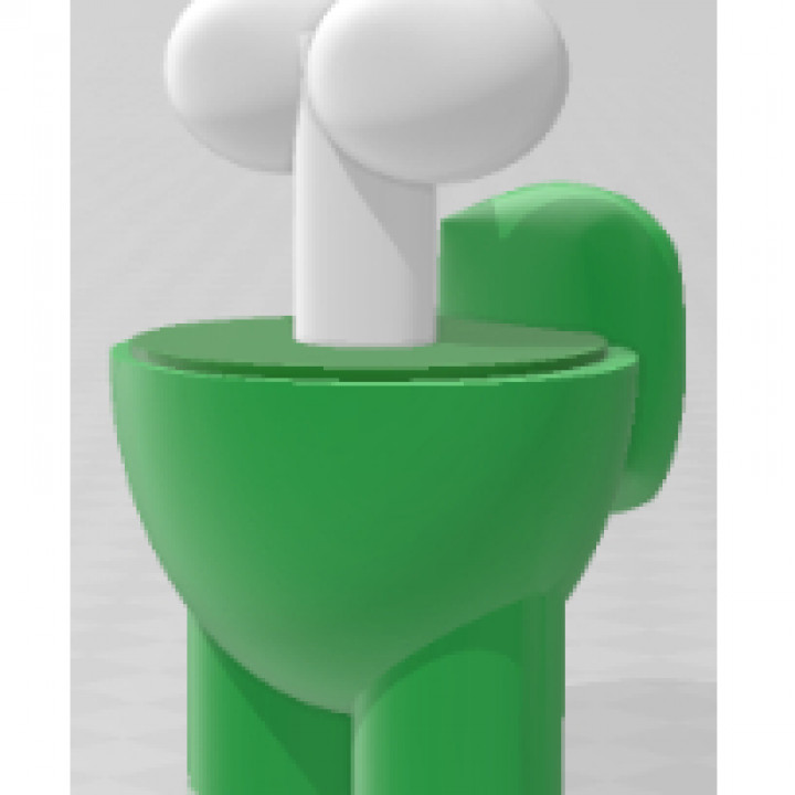 3D Printable Among us Dead crewmate by Mike Vanden Pol