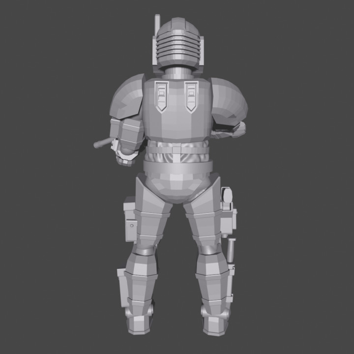 3D Printable Sci-Fi Guard by Blueclone1