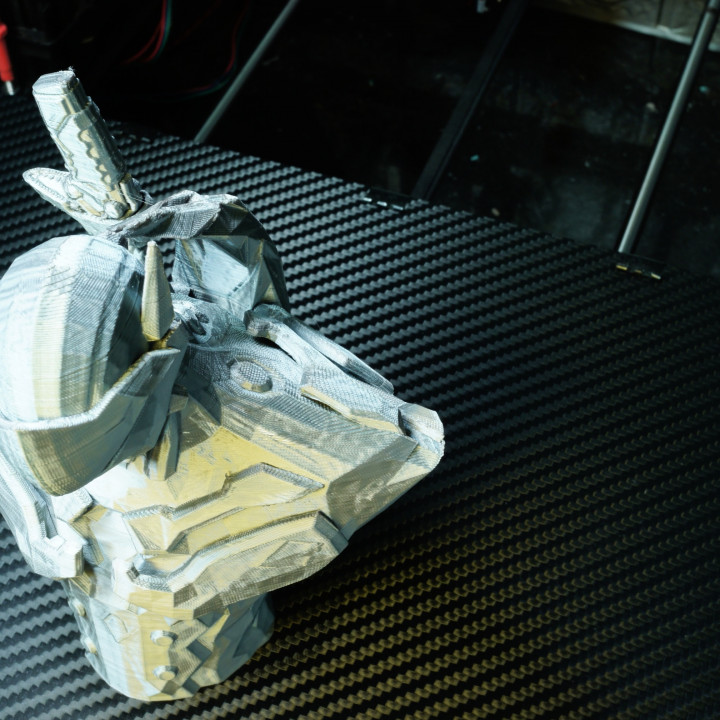 3D Printable Genji Overwatch Bust by iczfirz