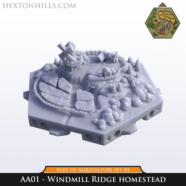 3D Printable Hexton Hills Agriculture Set 01 by Hexton Hills