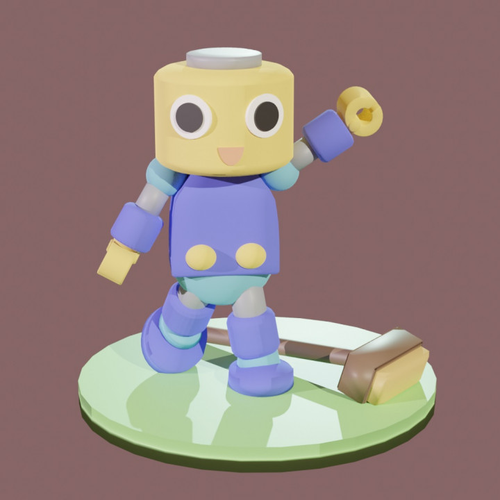 3D Printable Servbot by RetroCat