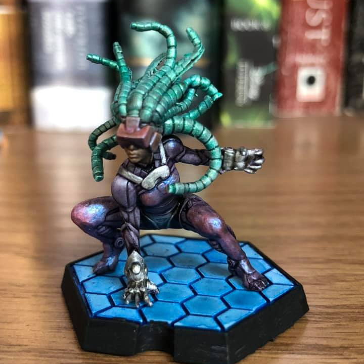 3D Print of Cyber Forge Jane Polito by Egotistical Epi