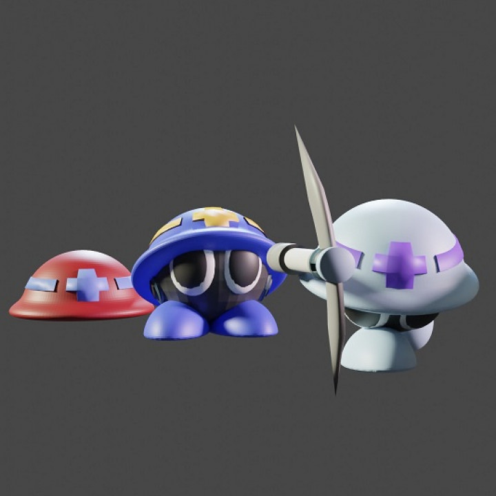 3D Printable Mettaur by RetroCat