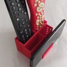 3D Printable Remote control stand by Vikram Rajashekar