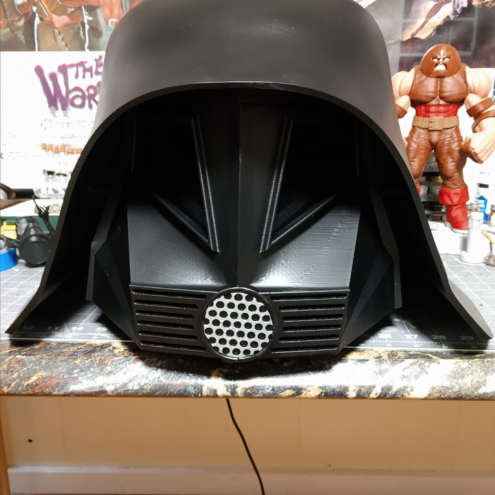3D Print of Dark Helmet's Helmet from Spaceballs by Mecha-Kong