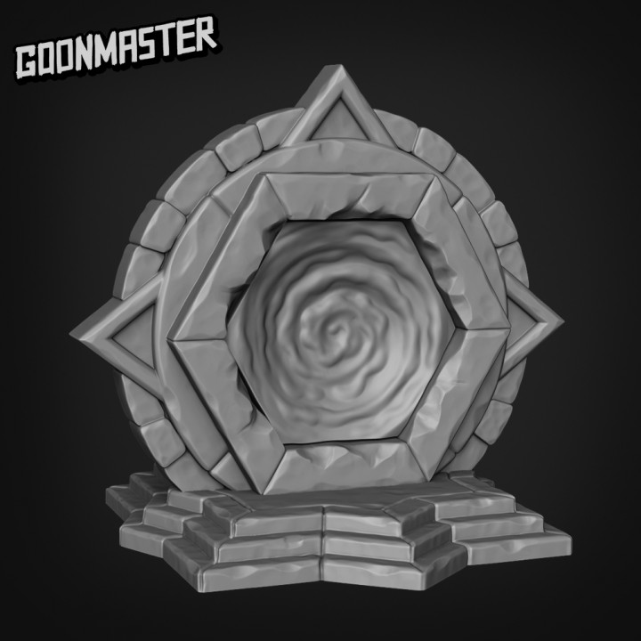 3D Printable Magic Portal by Goon Master