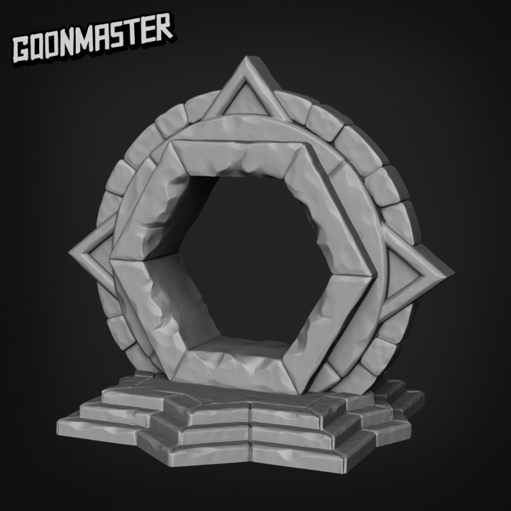 3D Printable Magic Portal by Goon Master