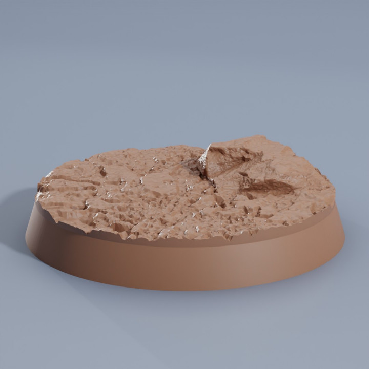 3D Printable Rough Ground Bases Kit by Productions Diratia