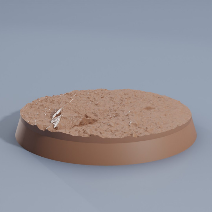 3D Printable Rough Ground Bases Kit by Productions Diratia