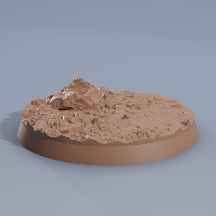 3D Printable Rough Ground Bases Kit by Productions Diratia