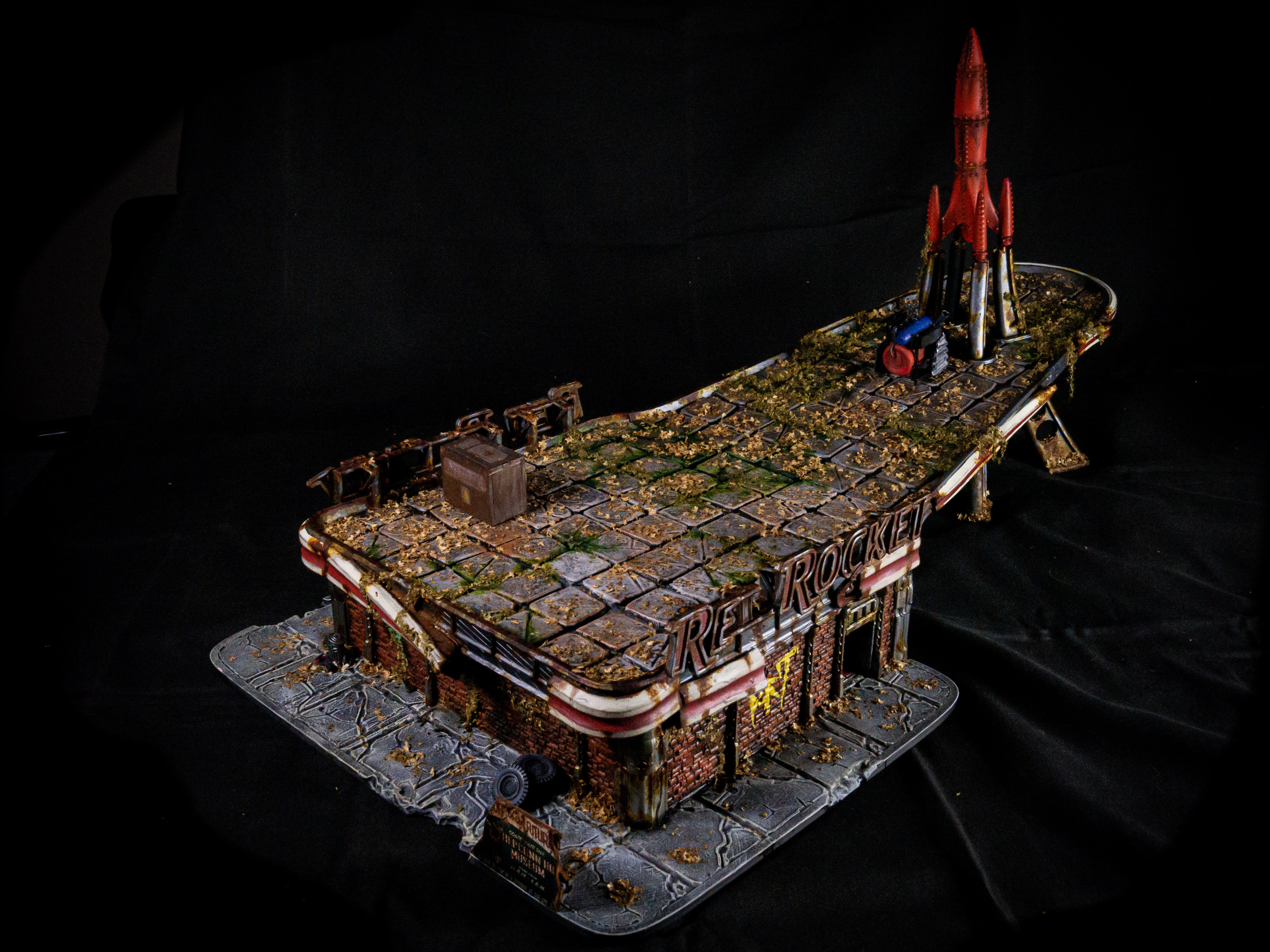 3D Printable Red Rocket - Preserved - Terrain Expansion - Fallout ...