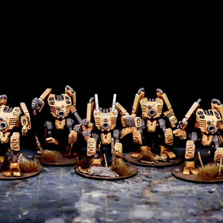 3D Printable The Tech - Socrates Class Battle Rig by The Lazy Forger