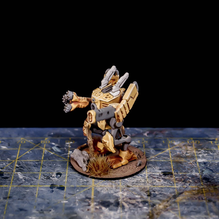 3D Printable The Tech - Socrates Class Battle Rig by The Lazy Forger