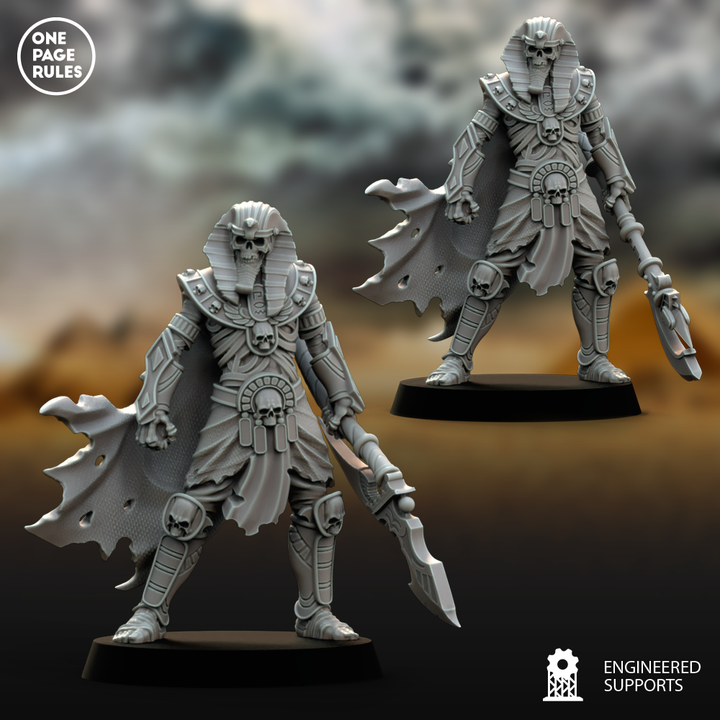 3D Printable Royal Champion (Monarch) [King] - Mummified Undead by One ...