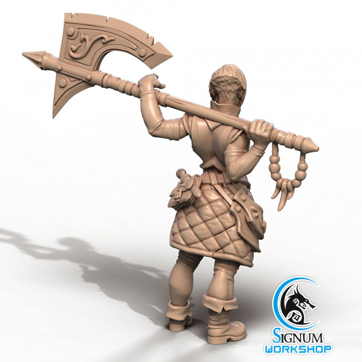 3D Printable Riana the Weapons Collector by Signum Workshop