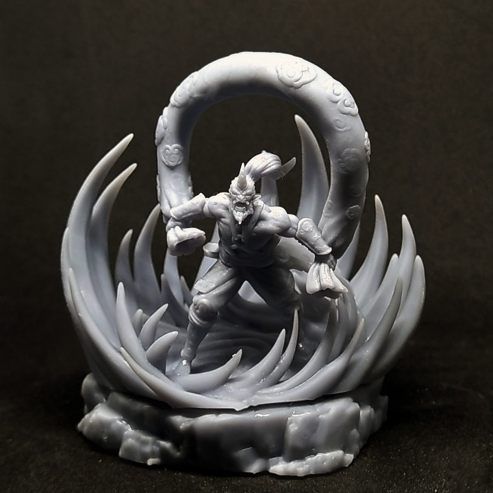 3D Printable Fujin by Clay Cyanide Miniatures