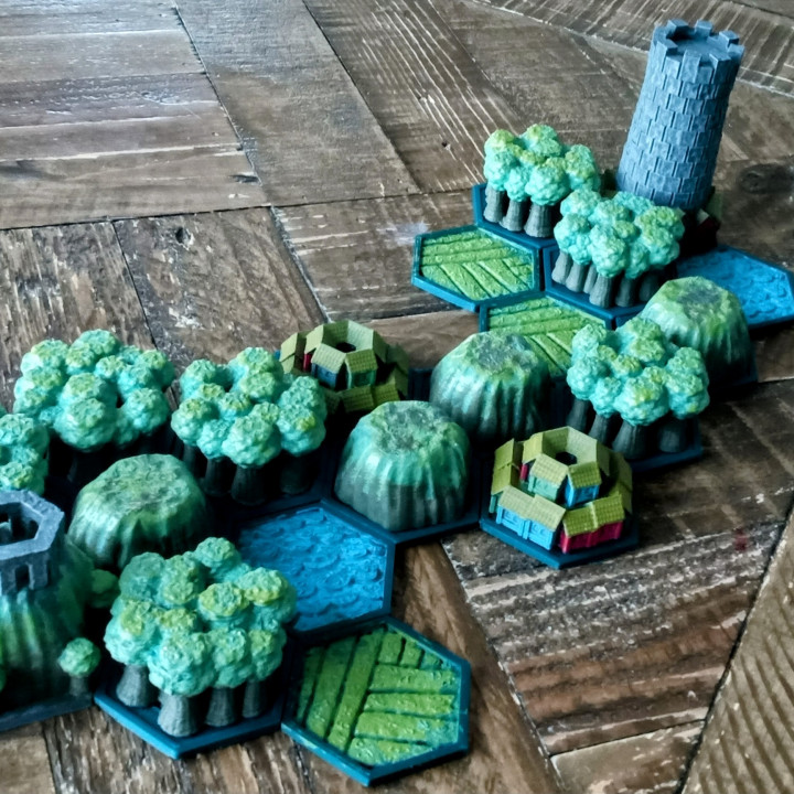 3D Print of Pocket-Tactics: Core Set - Legion of the High King against ...