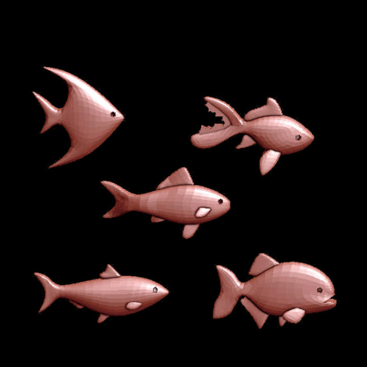 3D Printable Fish by Pellinor