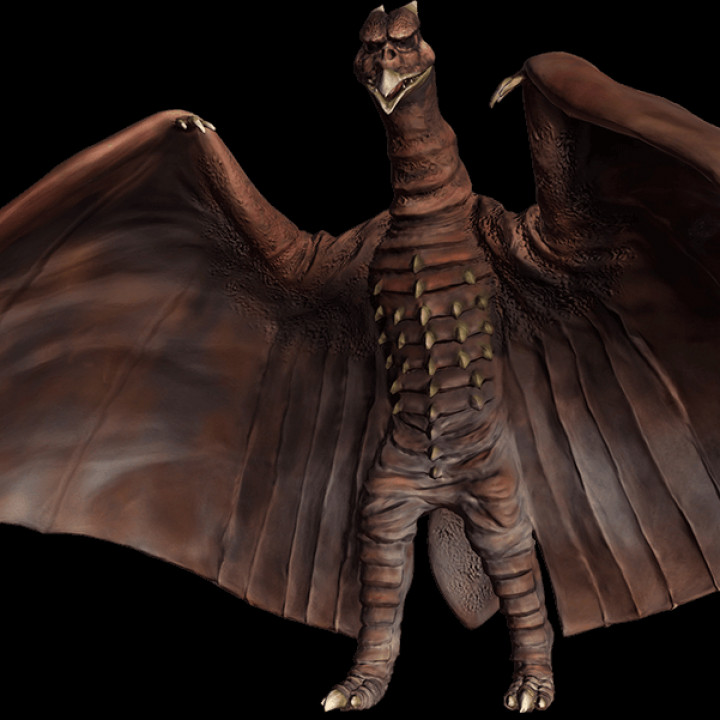 3D Printable Rodan 1956(Godzilla PS4) by Alex Belfield