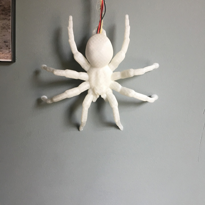 3D Printable Hanging Spider by Paul