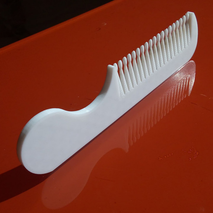 3D Printable Comb by Dan Markov