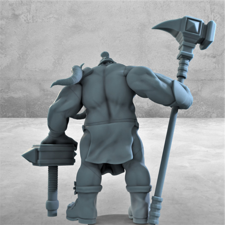 3D Printable Orc Lord by 3DprintingRealms