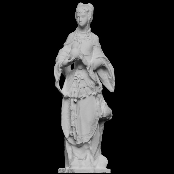 3D Printable The sybil of Cumae by Scan The World