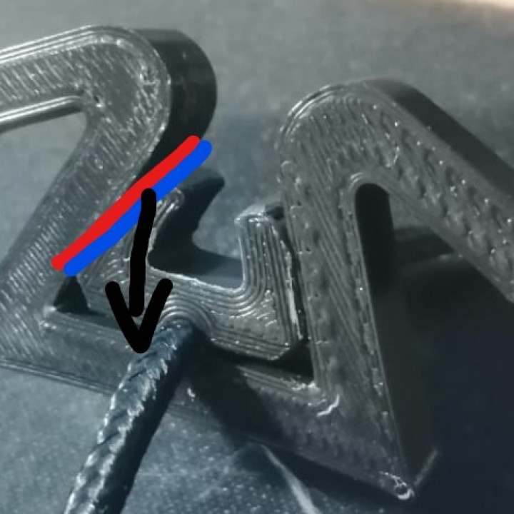 3D Printable Cable Fixer by Eren Özata