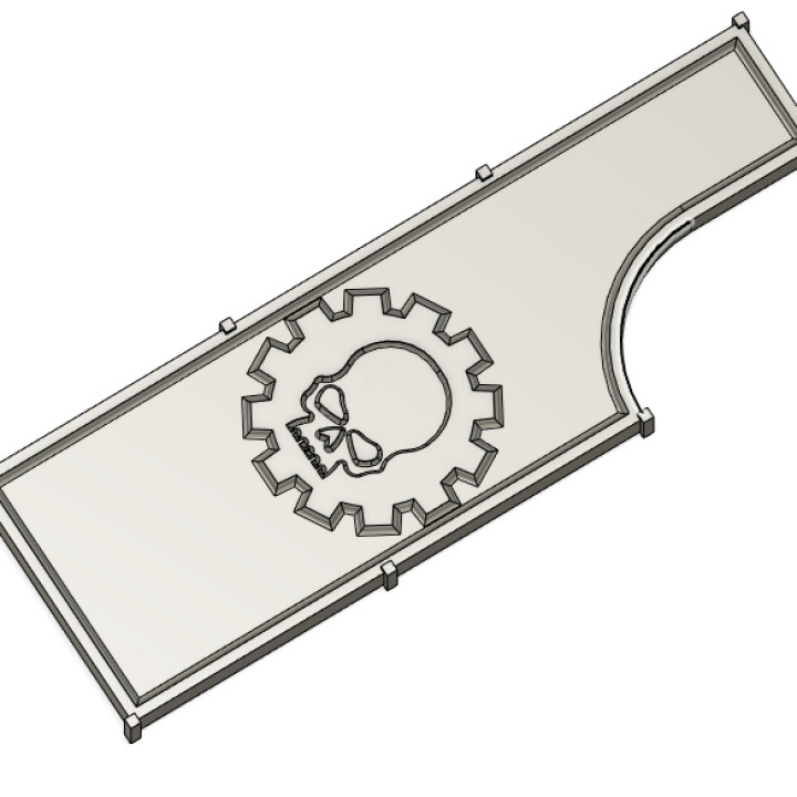 3D Printable Ad Mech Measure tool by Patrick Dougan
