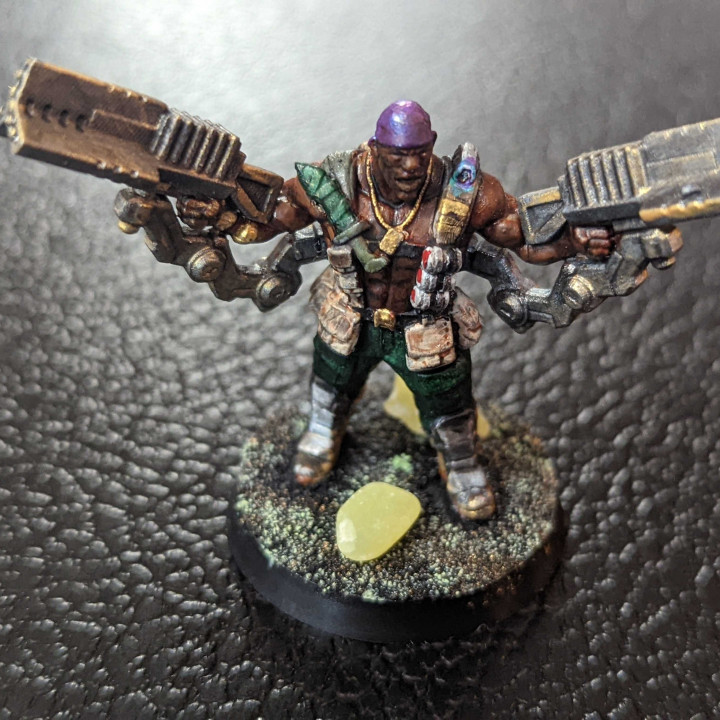 3D Print of Cyber Forge Major Bob Parker by capptan