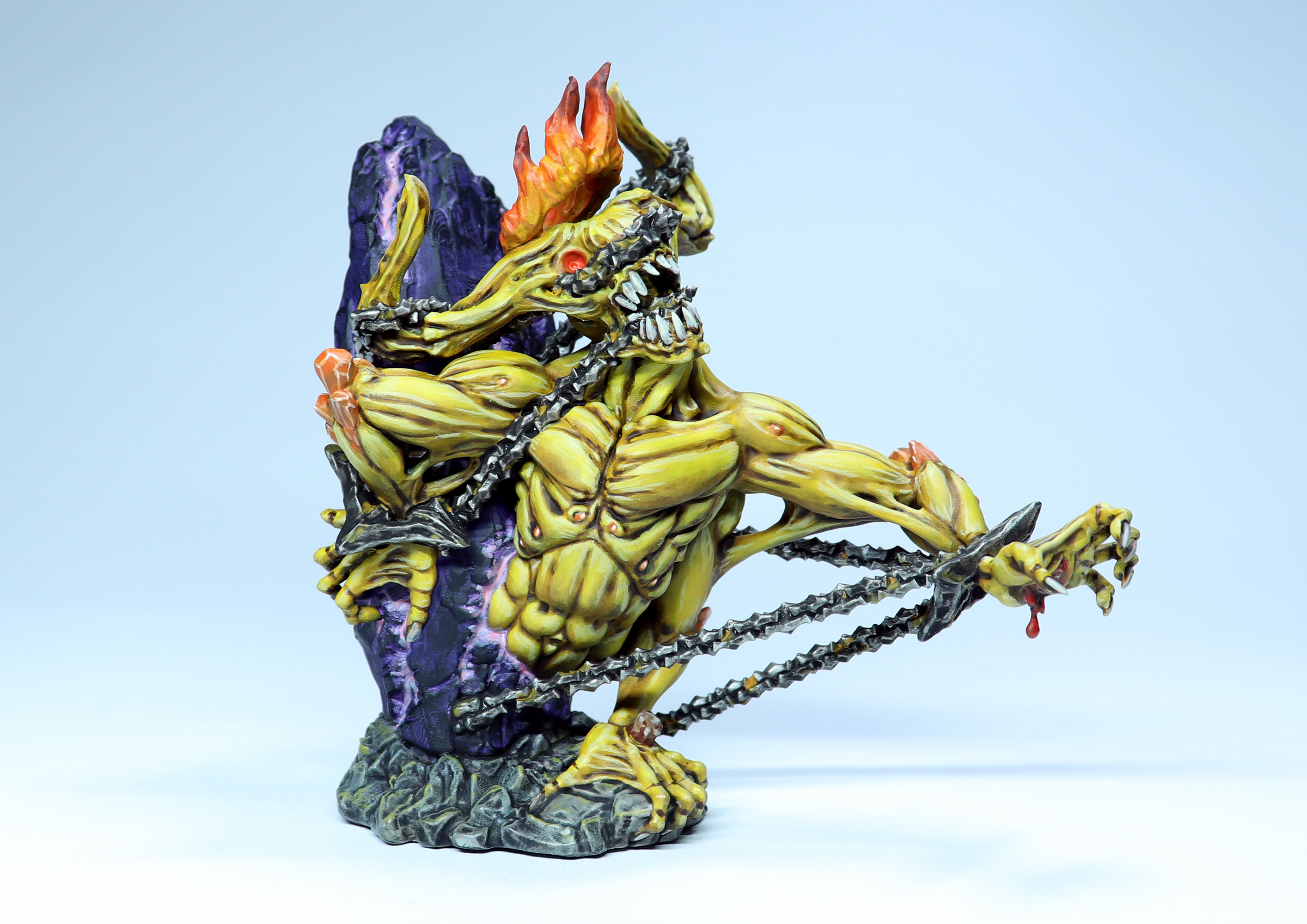 3D Printable The Chained God - Boss Monster - 150 mm - PRESUPPORTED ...