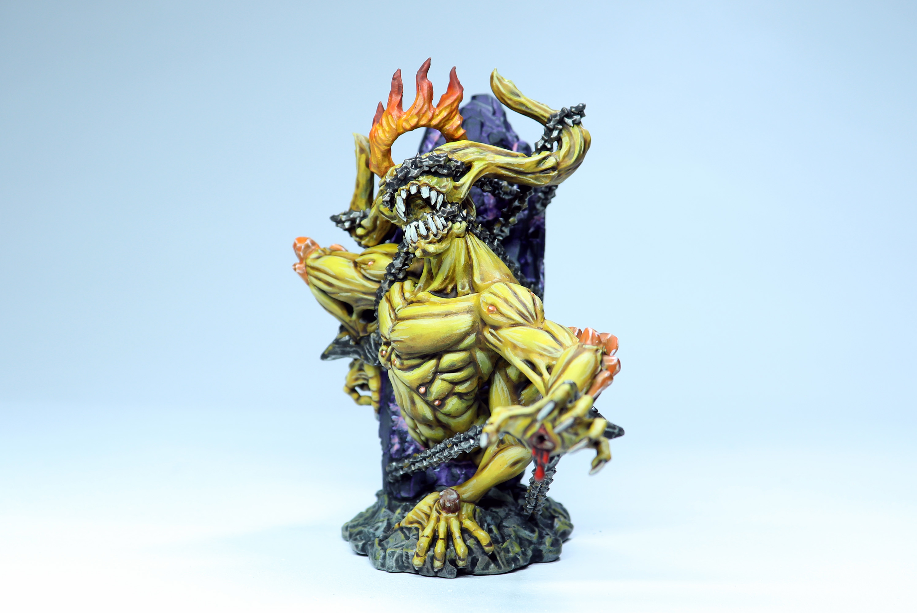 3D Printable The Chained God - Boss Monster - 150 mm - PRESUPPORTED ...