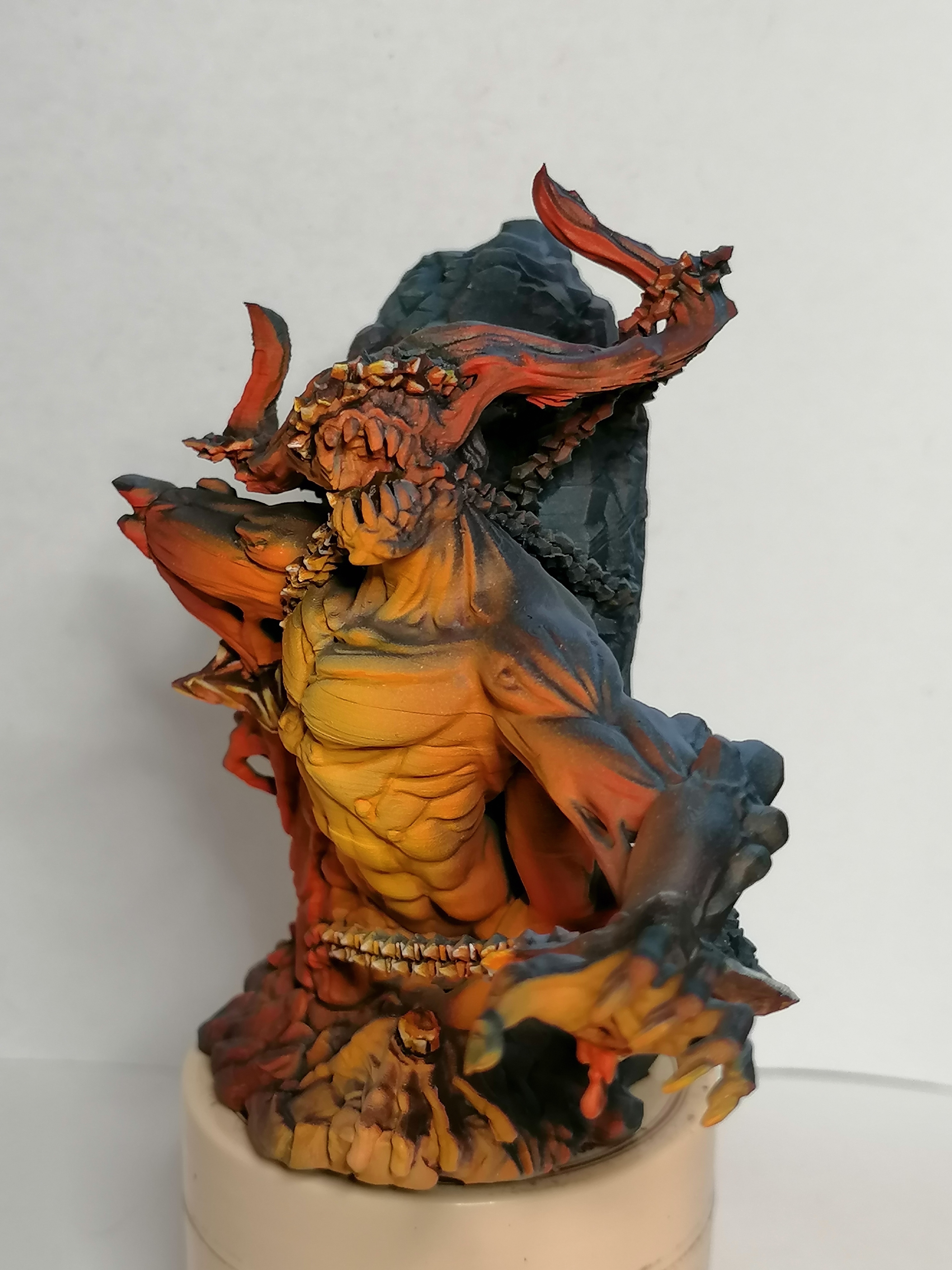 3D Printable The Chained God - Boss Monster - 150 mm - PRESUPPORTED ...