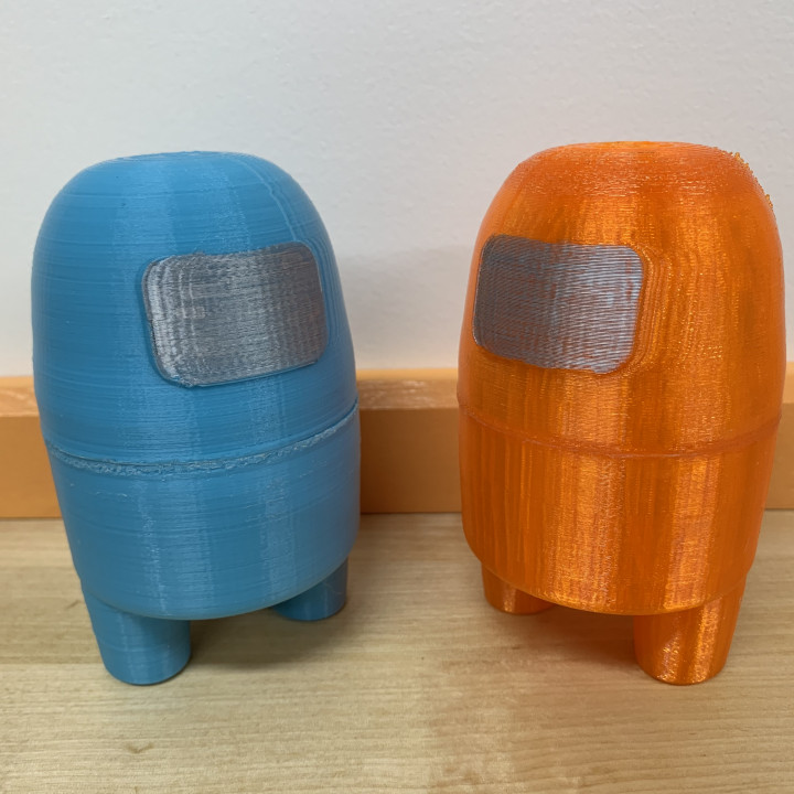 3D Printable Among Us Spaceman (Fan made model) by AK Tanner