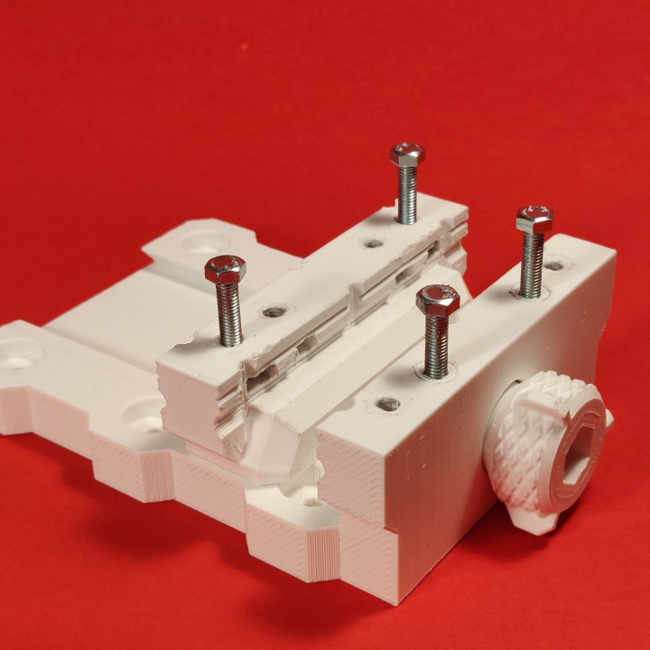 3D Printable 3d printable vice / vise / clamp (high upgradability) by ...