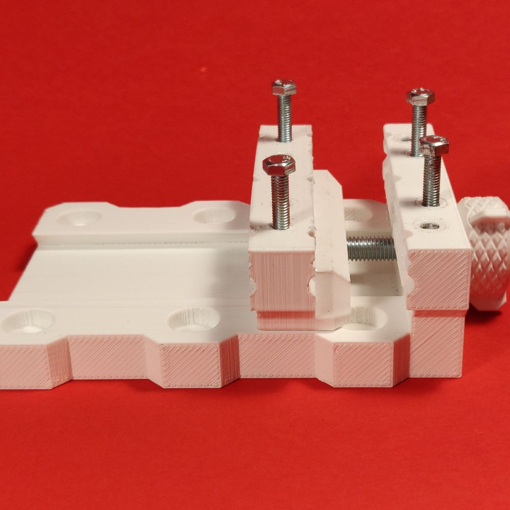 3D Printable 3d printable vice / vise / clamp (high upgradability) by ...